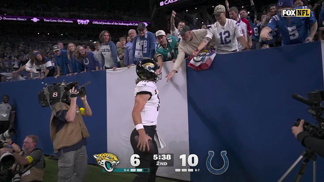 Jacksonville Jaguars quarterback Trevor Lawrence's eighth rushing ...