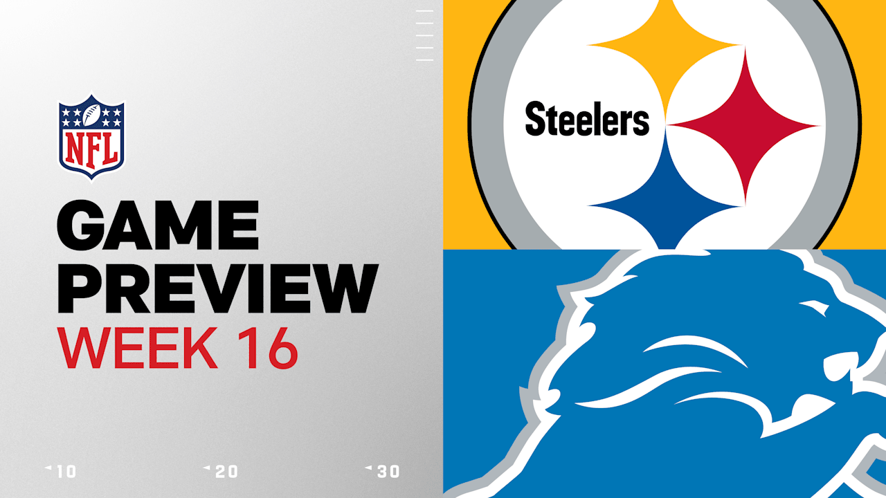 Pittsburgh Steelers vs. Detroit Lions preview | Week 16
