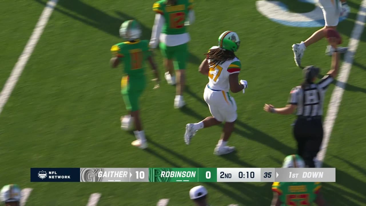 Howard University running back Ian Wheeler bounces outside for solid ...