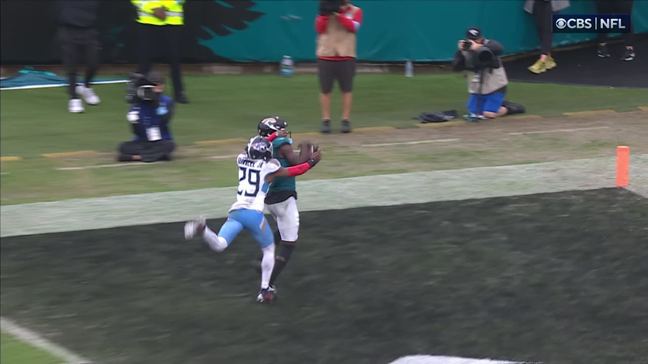 Jacksonville Jaguars wide receiver Brian Thomas Jr.'s 10th TD catch of ...