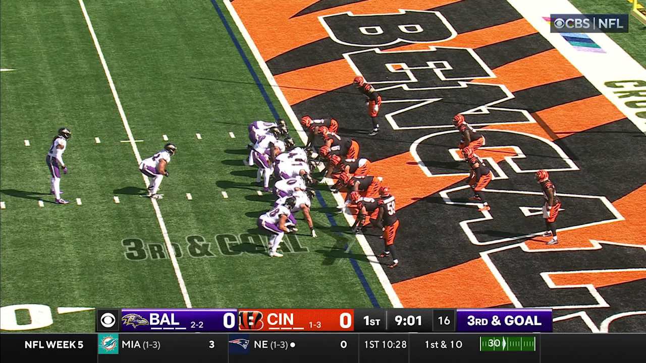 Baltimore Ravens running back Derrick Henry's sixth rush TD of 2024 ...