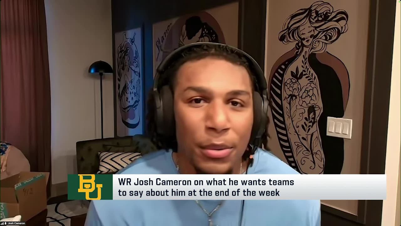 Baylor Bears wide receiver Josh Cameron gives message to NFL scouts: 'A ...