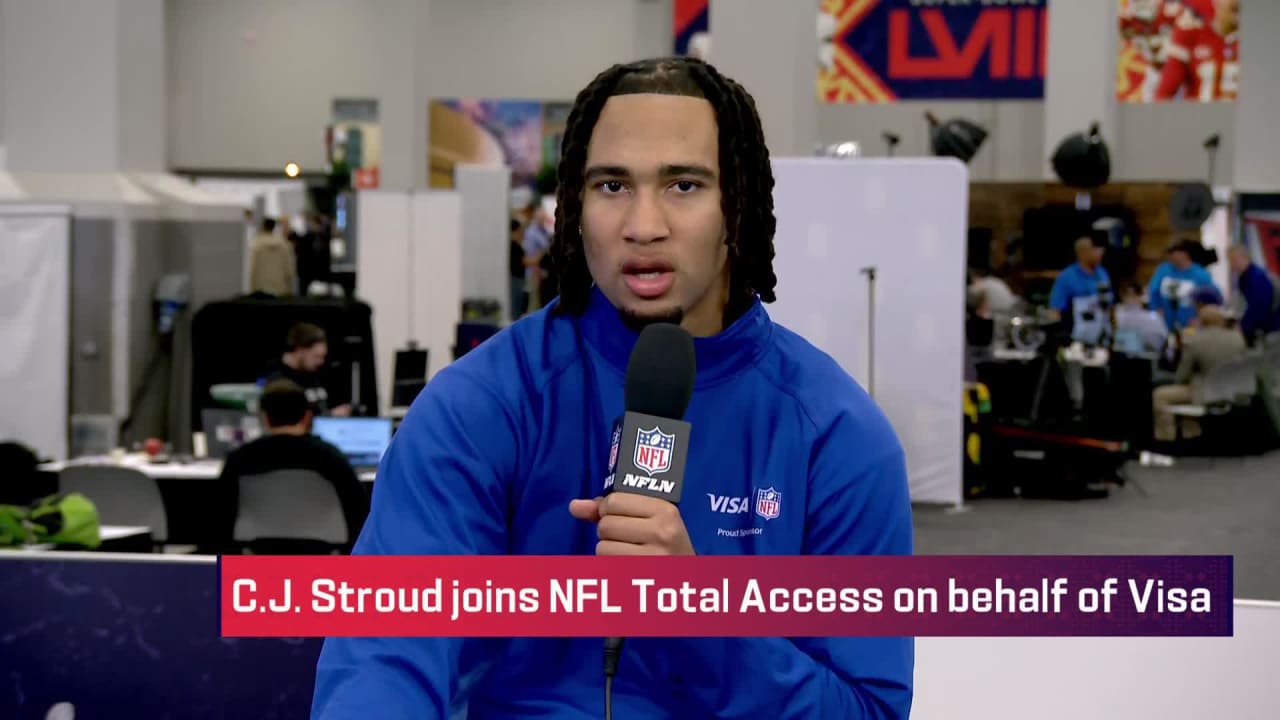 Houston Texans quarterback C.J. Stroud joins 'NFL Total Access' on eve ...