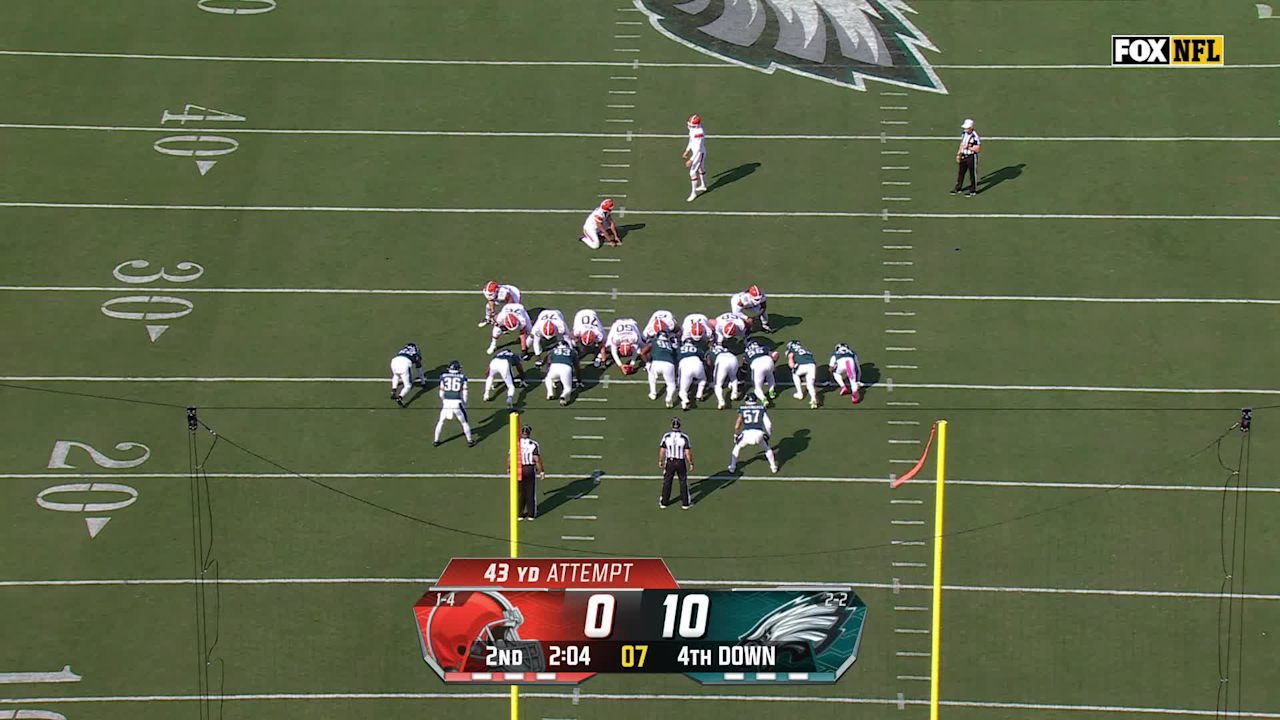Cleveland Browns kicker Dustin Hopkins gets Browns on the board with 43 ...