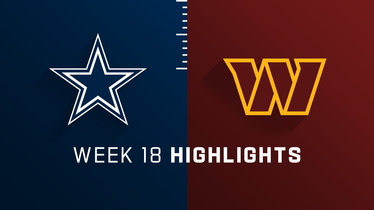 Dallas Cowboys vs. Washington Commanders highlights | Week 18