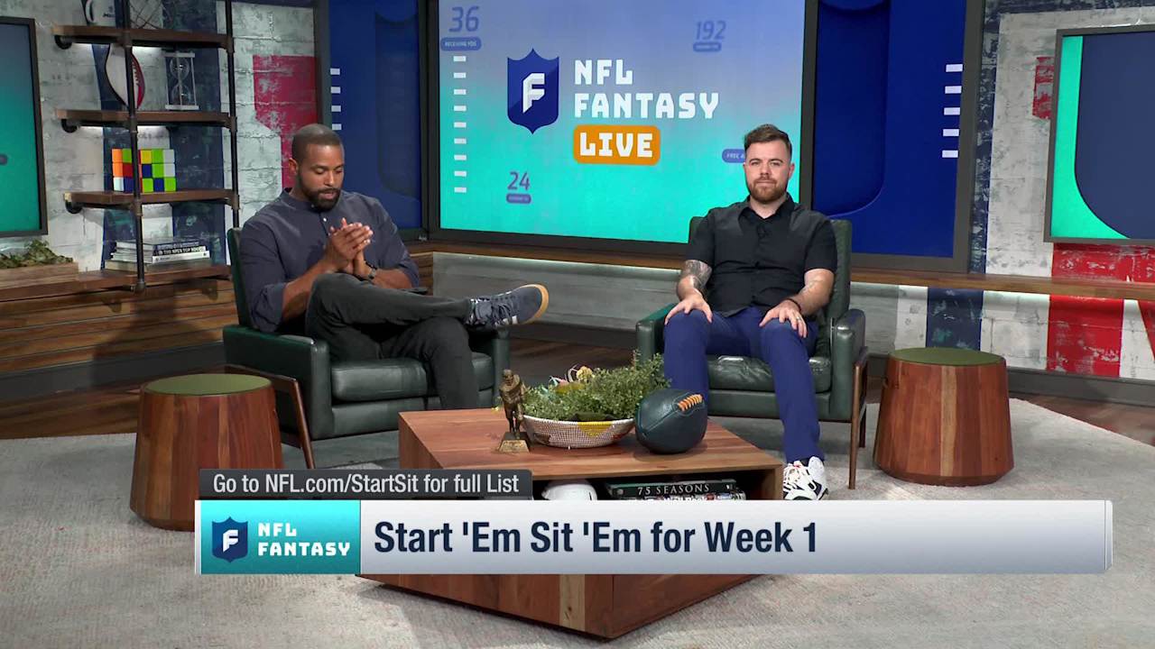 Start 'Em Sit 'Em tight end's for Week 1 | 'NFL Fantasy Live'