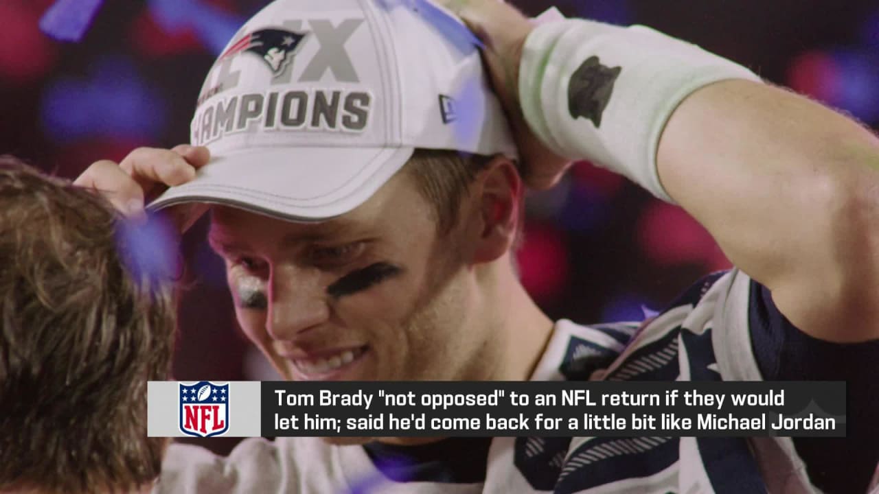 Former quarterback Tom Brady on potential NFL return: 'I'm not opposed to it'