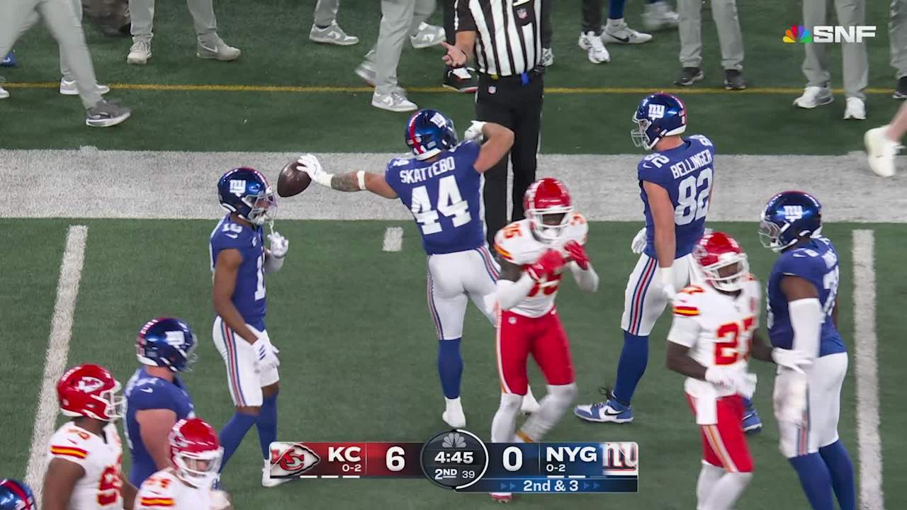 New York Giants running back Cam Skattebo's best plays from 121-yard ...
