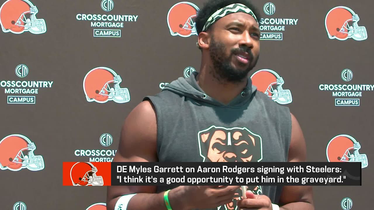 Cleveland Browns defensive end Myles Garrett explains why he can't wait to see Pittsburgh ...