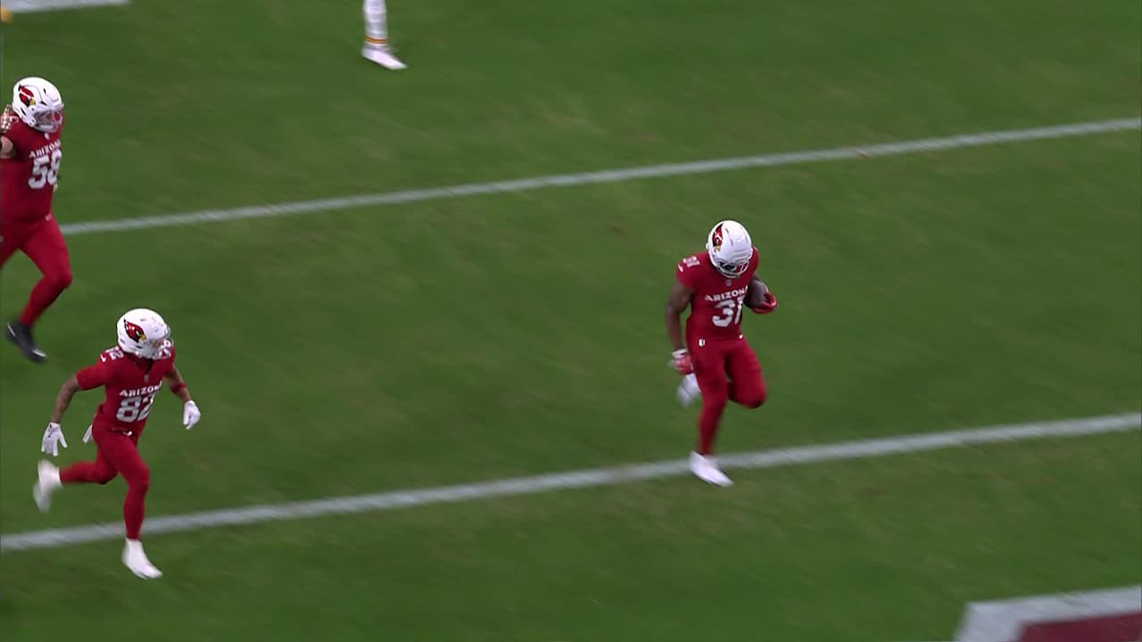 Can't-Miss Play: 43-yard touchdown! Arizona Cardinals running back ...