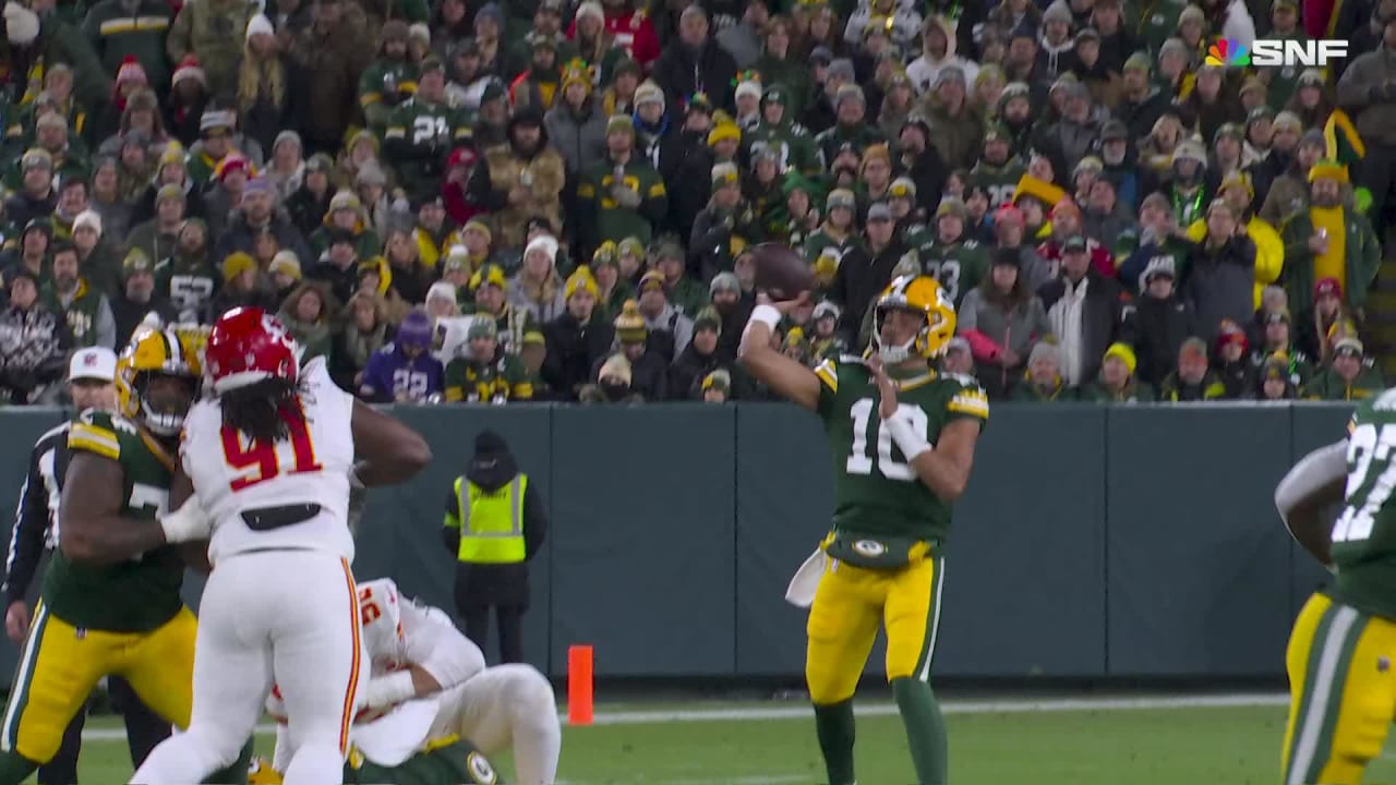 Green Bay Packers quarterback Jordan Love's best plays from 3-touchdown ...