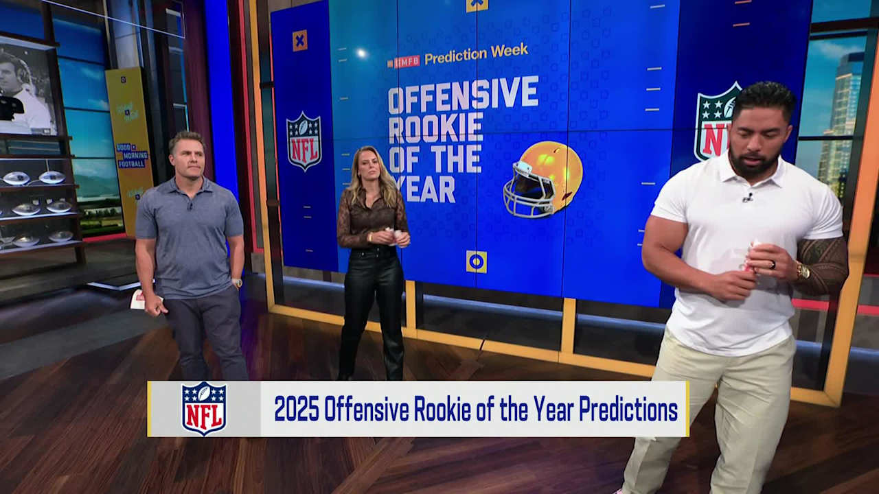 'GMFB' makes their 2025 Offensive Rookie of the Year predictions