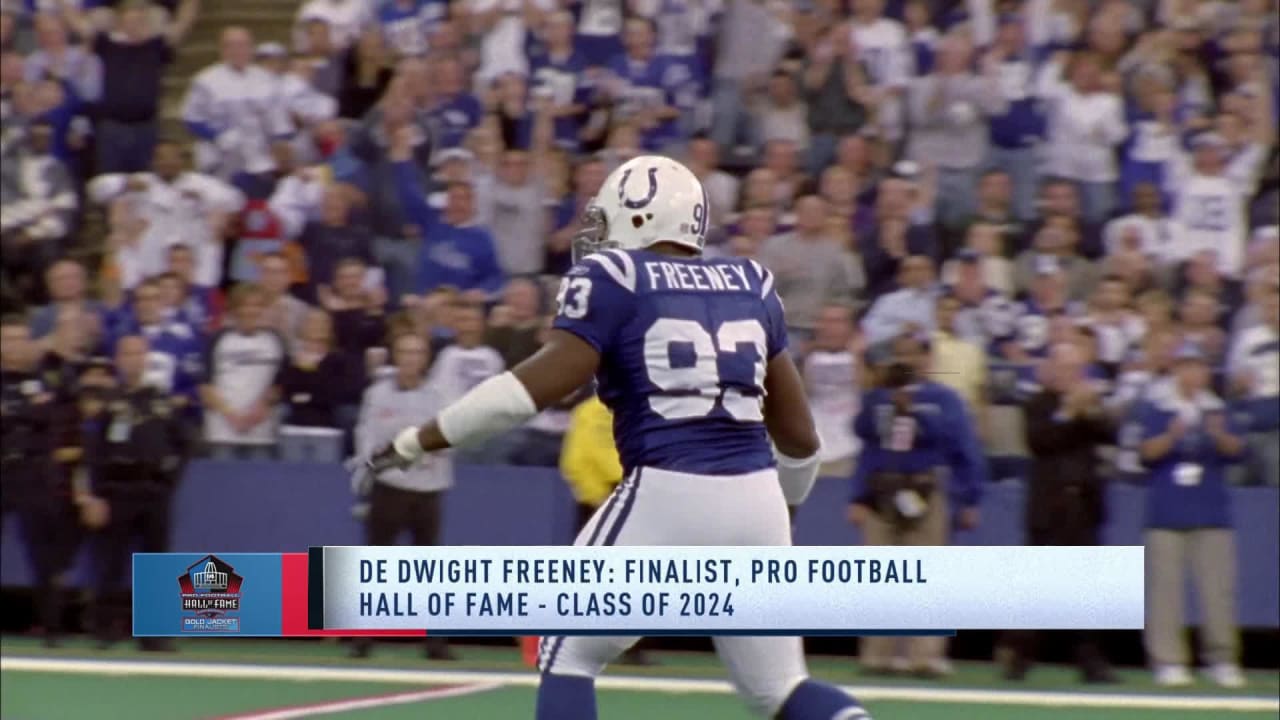 Dwight Freeney named Hall of Fame finalist for second straight year | 'Gold Jacket Finalists'