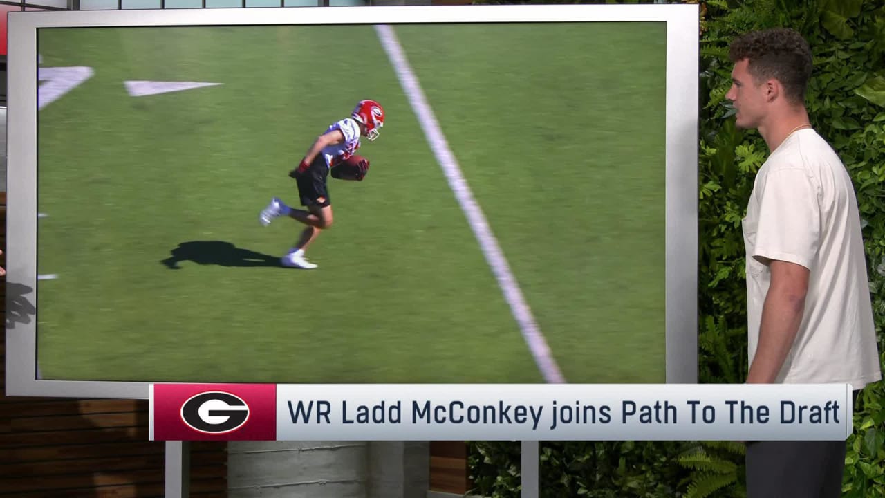 Georgia wide receiver Ladd McConkey joins 'Path to the Draft' ahead of ...