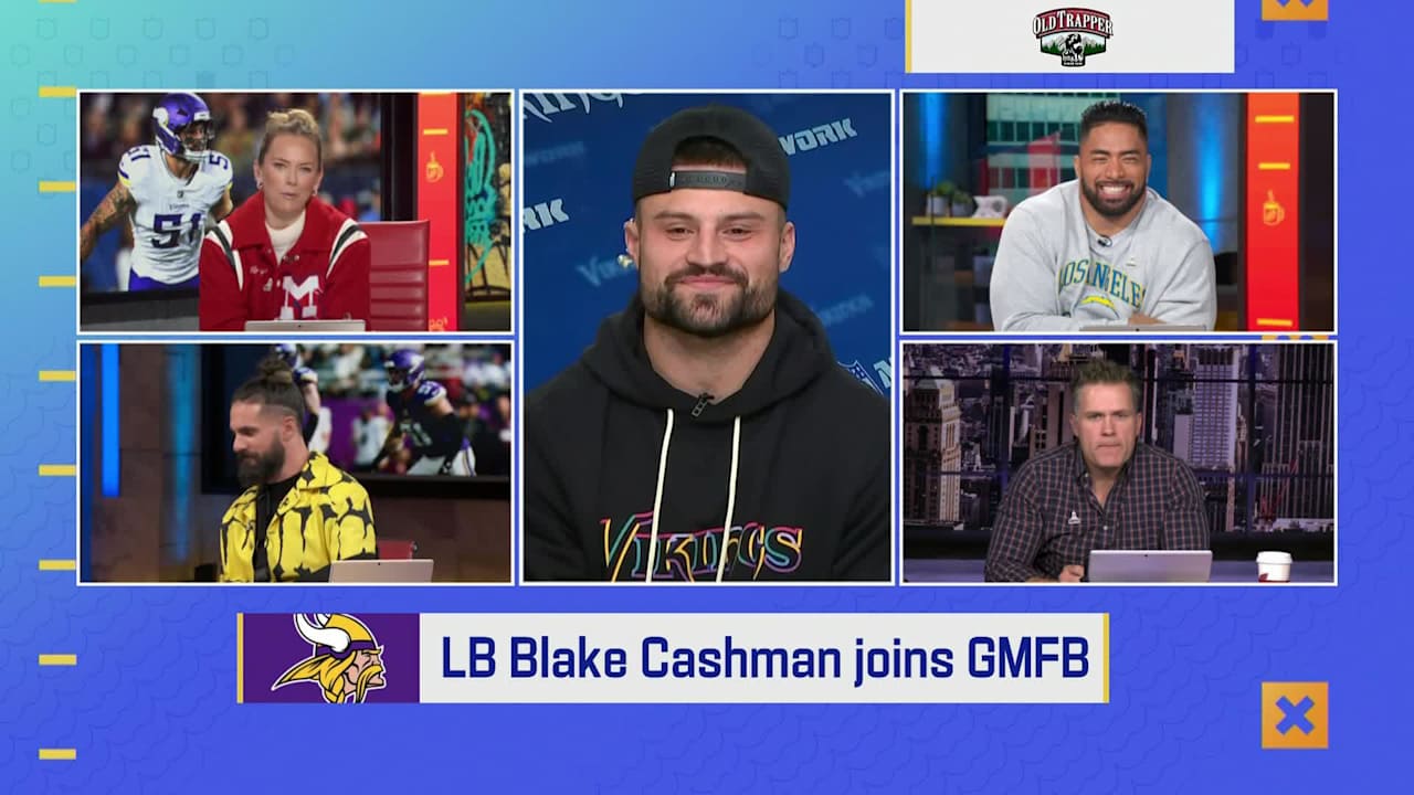 Minnesota Vikings linebacker Blake Cashman joins 'GMFB' to discuss ...
