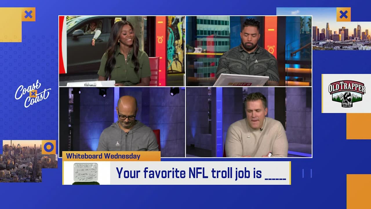 Who is your favorite NFL troll job is | 'GMFB'