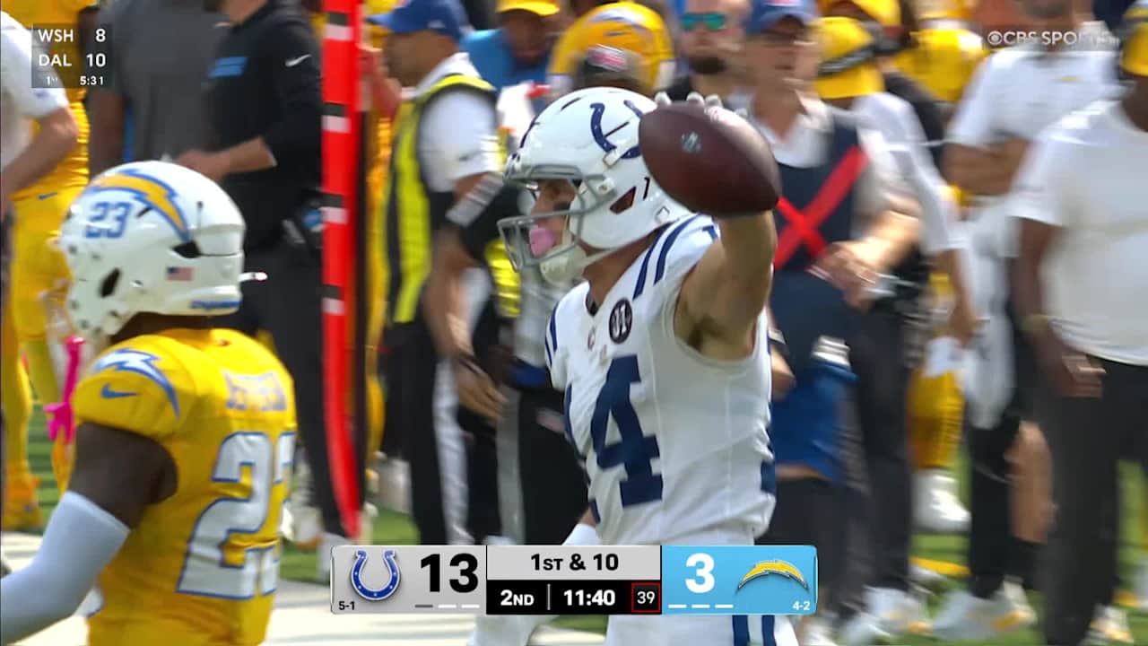 Can't-Miss Play: 48-yard dime! Indianapolis Colts quarterback Daniel ...