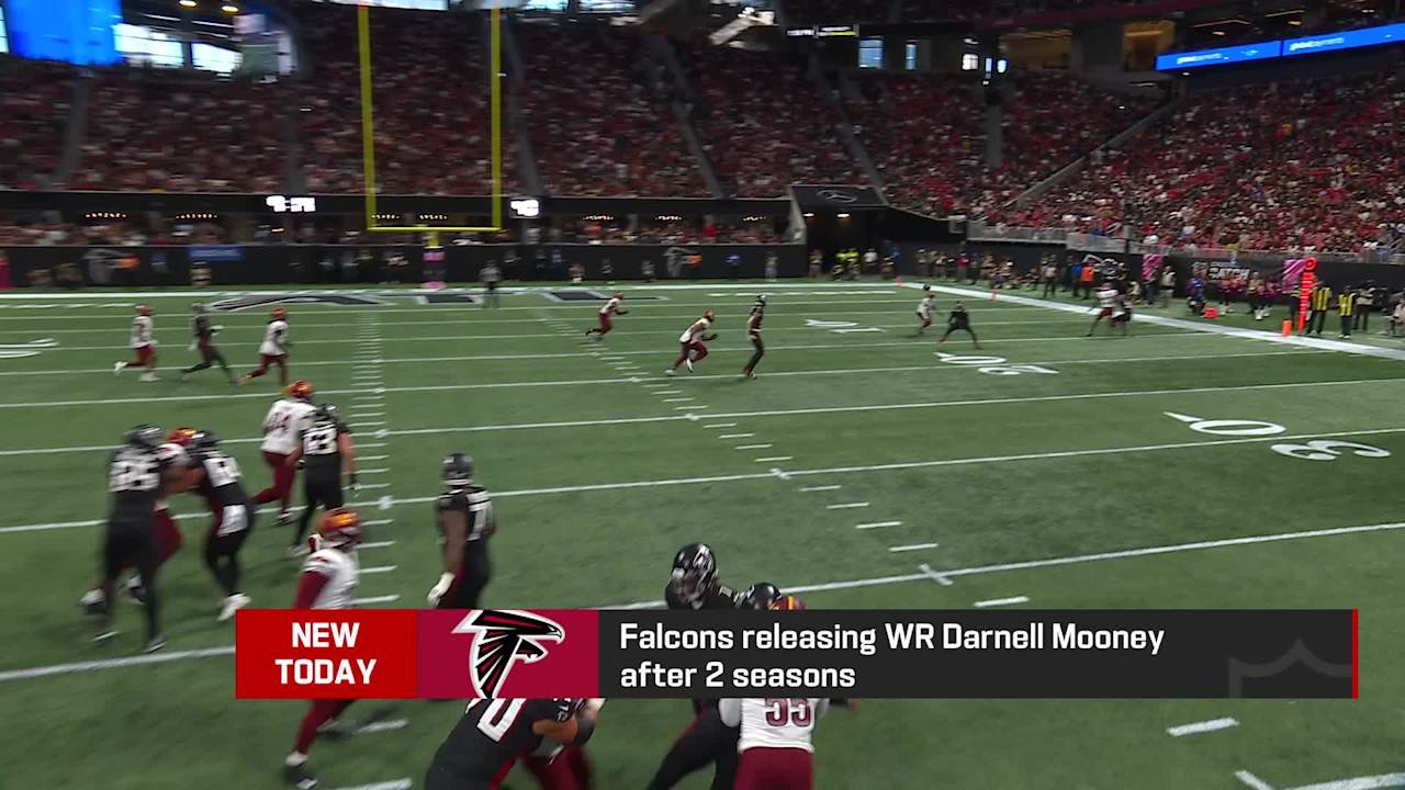 Atlanta Falcons release wide receiver Darnell Mooney ahead of free ...