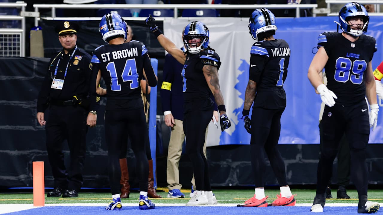 Lions' Jared Goff on Jahmyr Gibbs: 'You can tell the fear in the ...