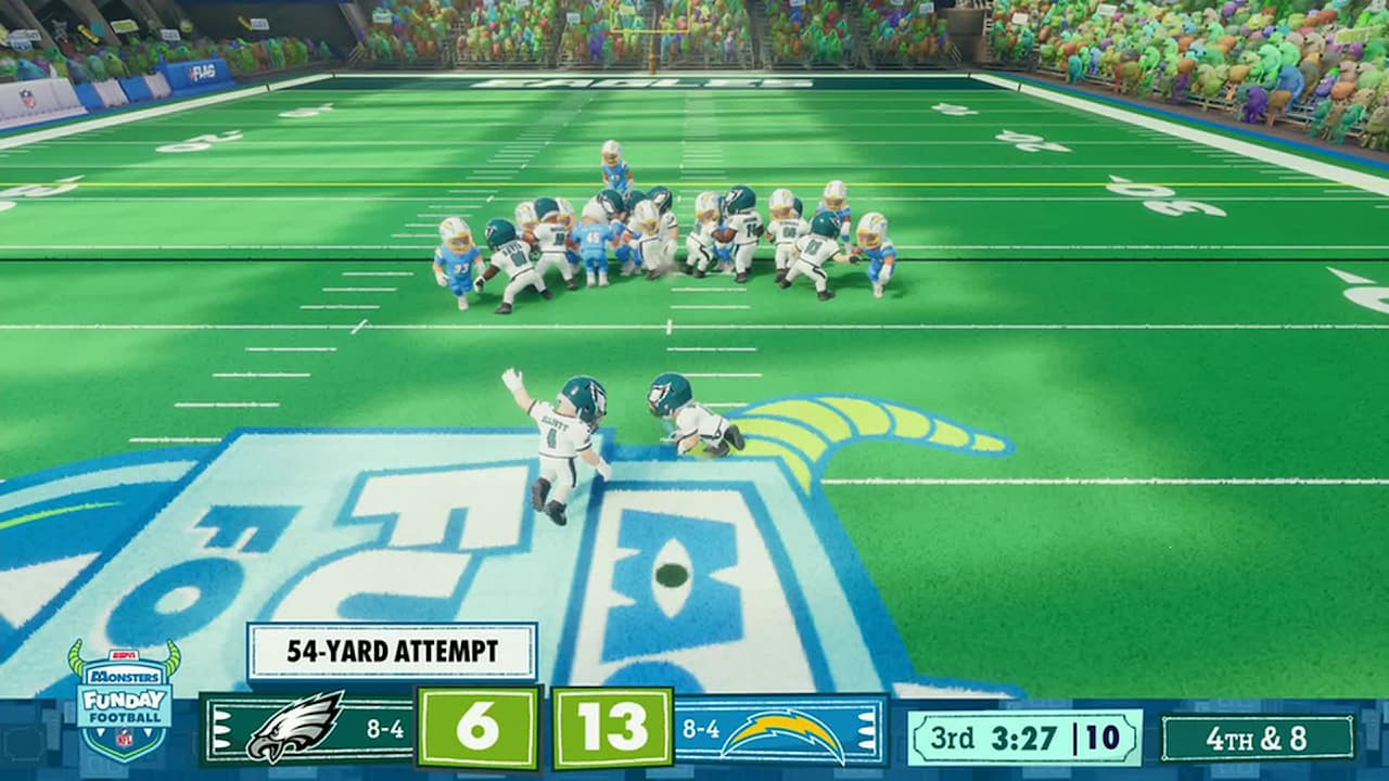 Philadelphia Eagles kicker Jake Elliots' 54-yard field goal kick is as ...