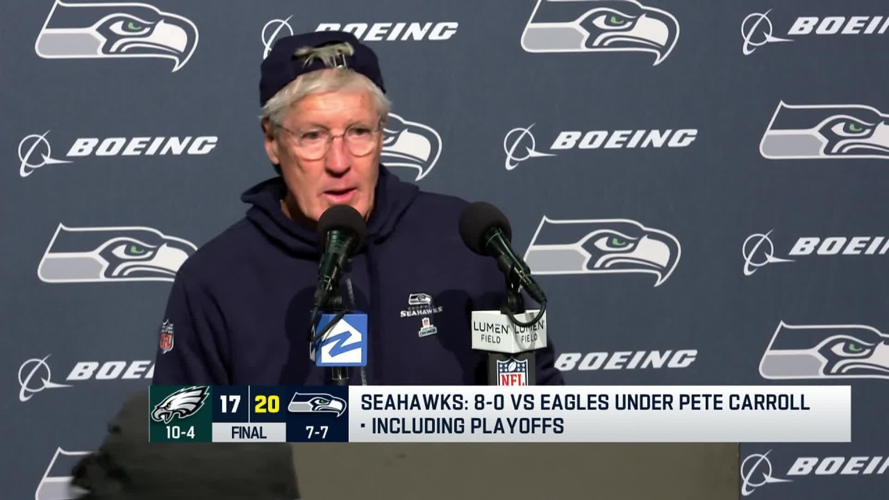 Seattle Seahawks head coach Pete Carroll: 'We are thrilled' to have ...
