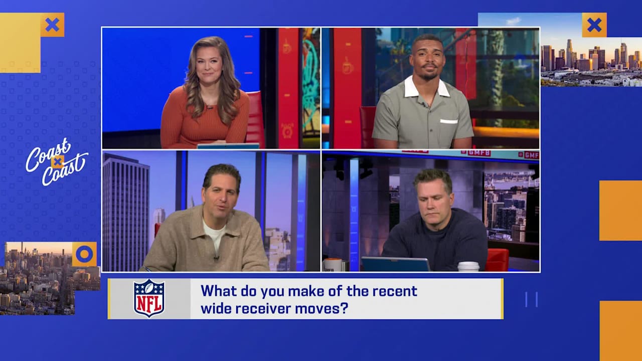 What do you make of recent wide receiver moves | 'GMFB'
