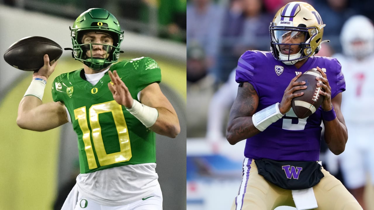 LSU QB Daniels, Oregon QB Nix, Washington QB Penix Jr., Ohio St. WR ... LSU QB Daniels, Oregon QB Nix, Washington QB Penix Jr., Ohio St. WR ...