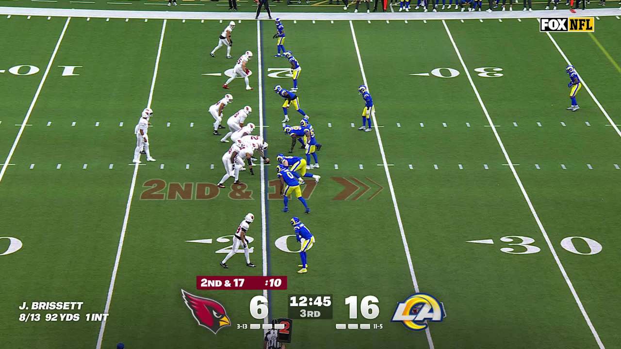 Los Angeles Rams linebacker Jared Verse wraps up Arizona Cardinals ...