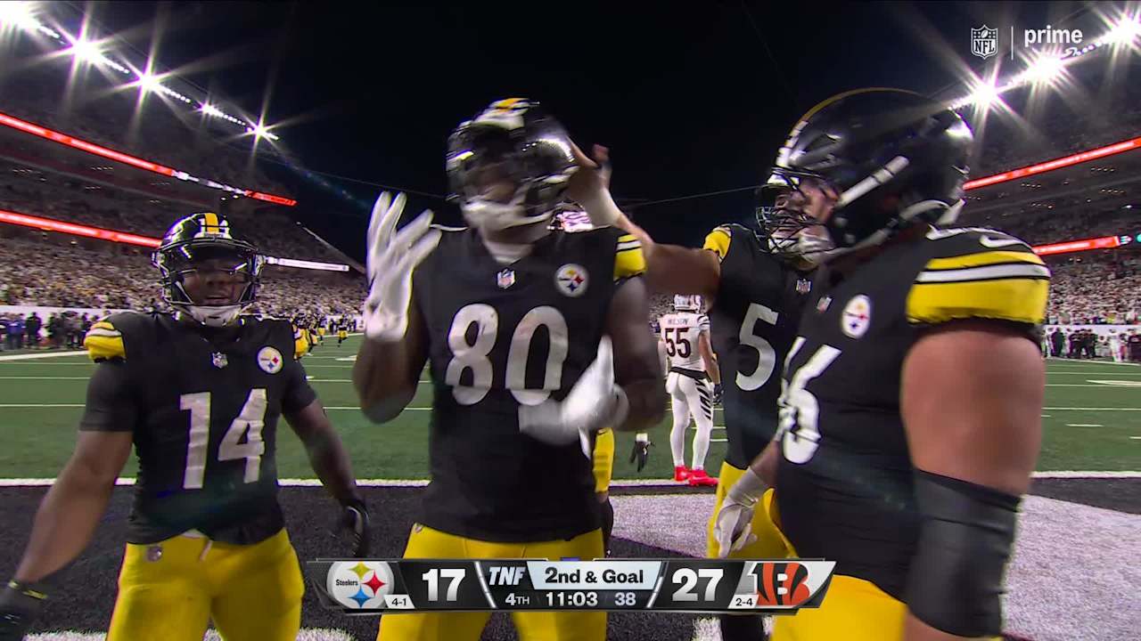 Pittsburgh Steelers tight end Darnell Washington's touchdown trims ...