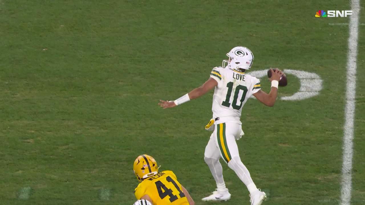 Green Bay Packers quarterback Jordan Love's best throws from 360-yard ...