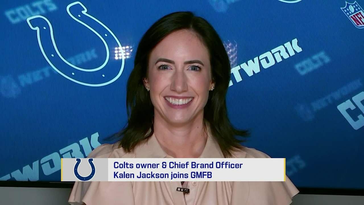 Indianapolis Colts owner and Chief Brand Officer Kalen Jackson joins 'GMFB'