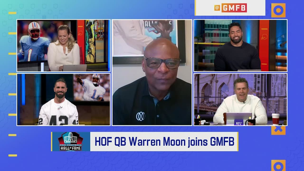 Hall of Fame quarterback Warren Moon wakes up with 'GMFB' to discuss ...
