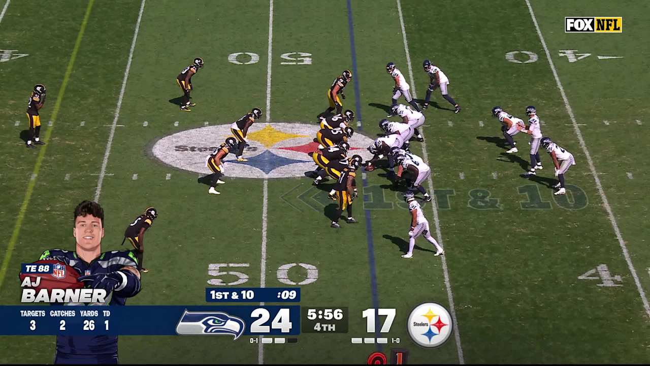Seattle Seahawks wide receiver Jaxson Smith-Njigba flies past ...