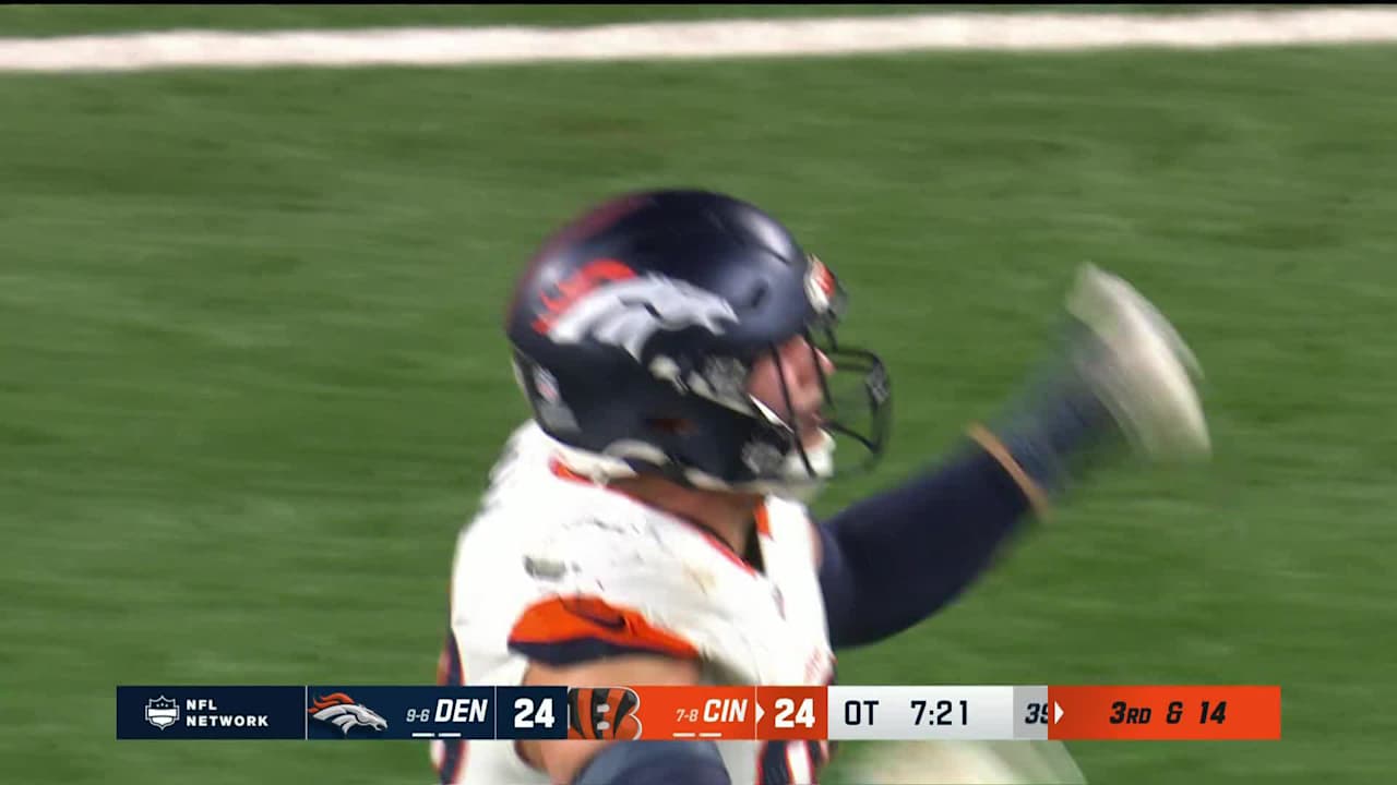 Cincinnati Bengals quarterback Joe Burrow can't escape Denver Broncos ...