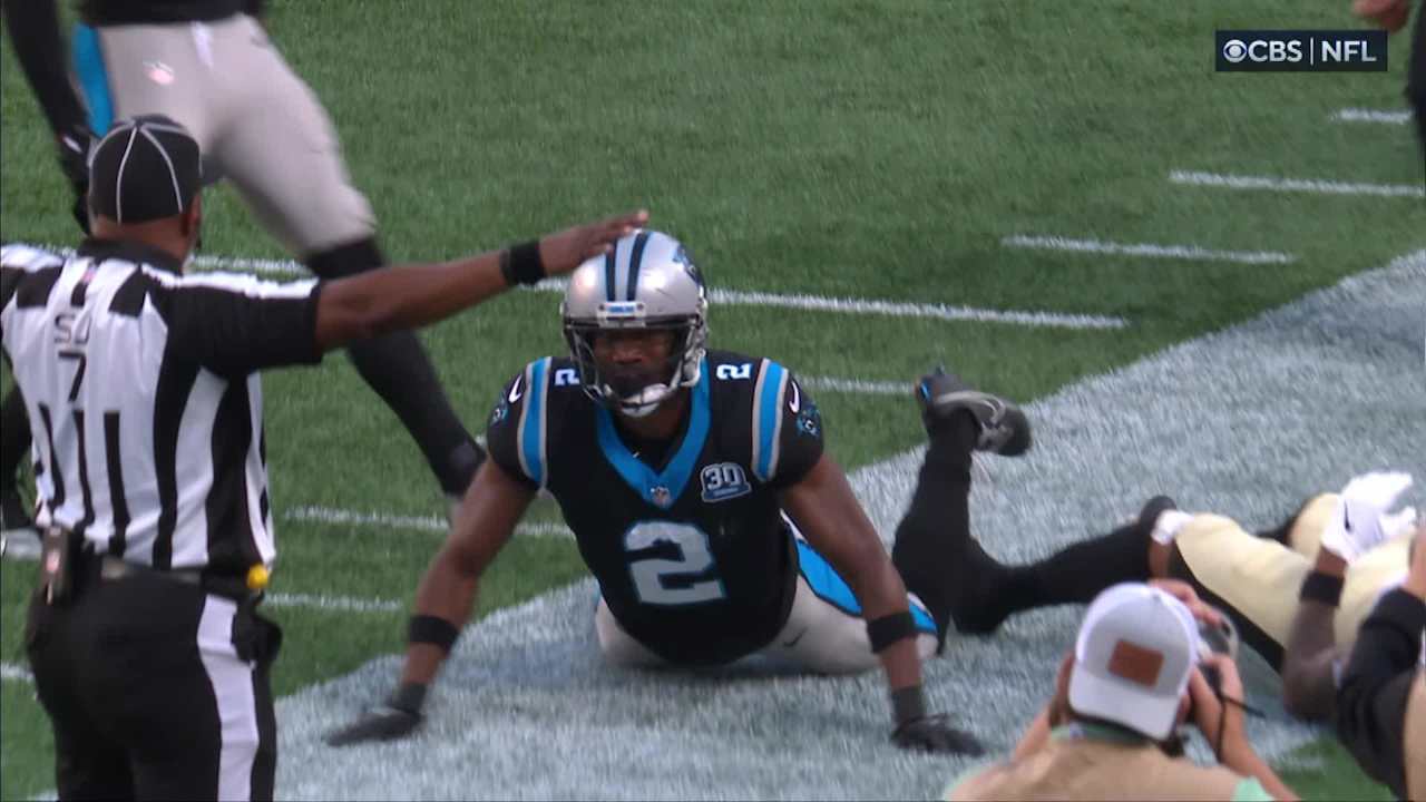 Carolina Panthers defensive back Michael Jackson's PBU vs. New Orleans ...