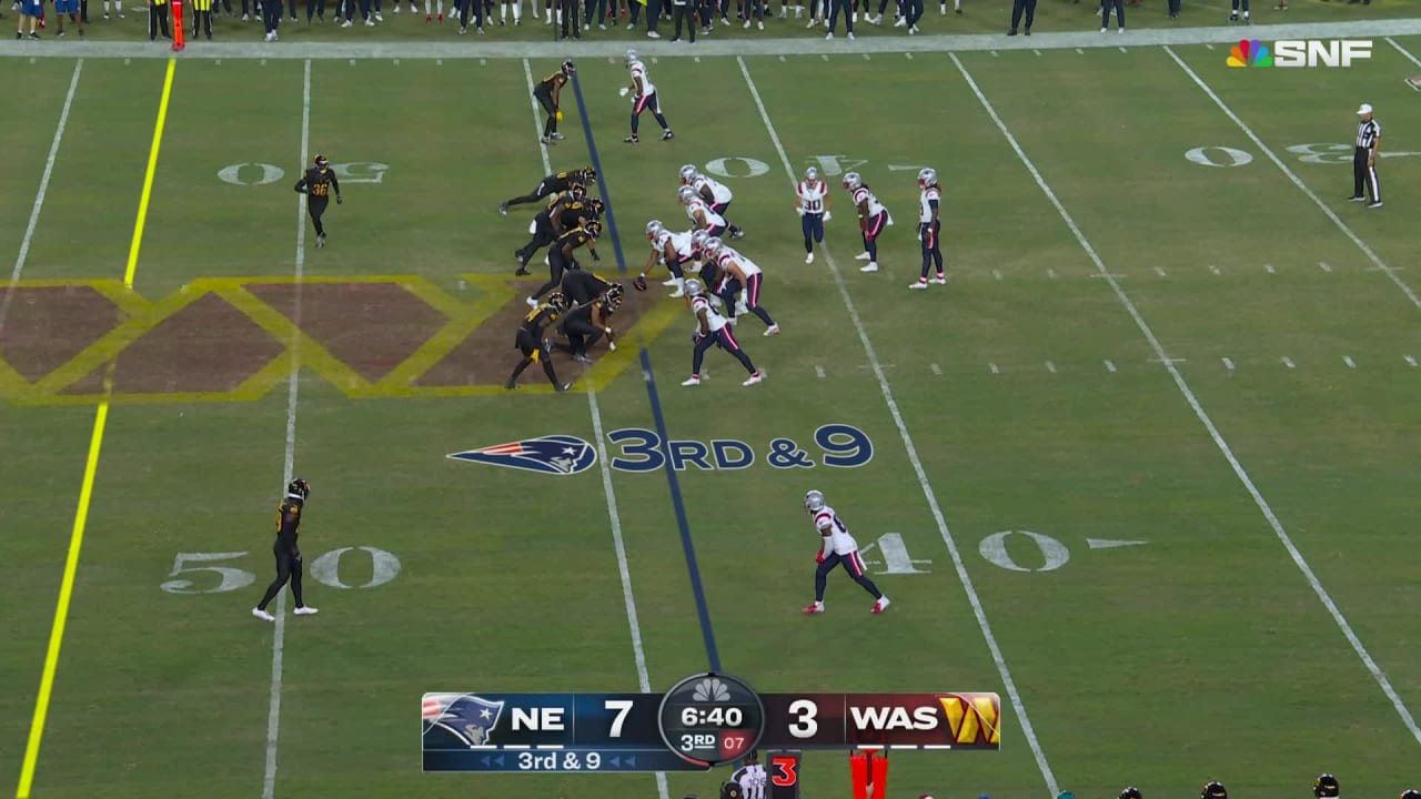 New England Patriots rookie quarterback Joe Milton III moves chains ...