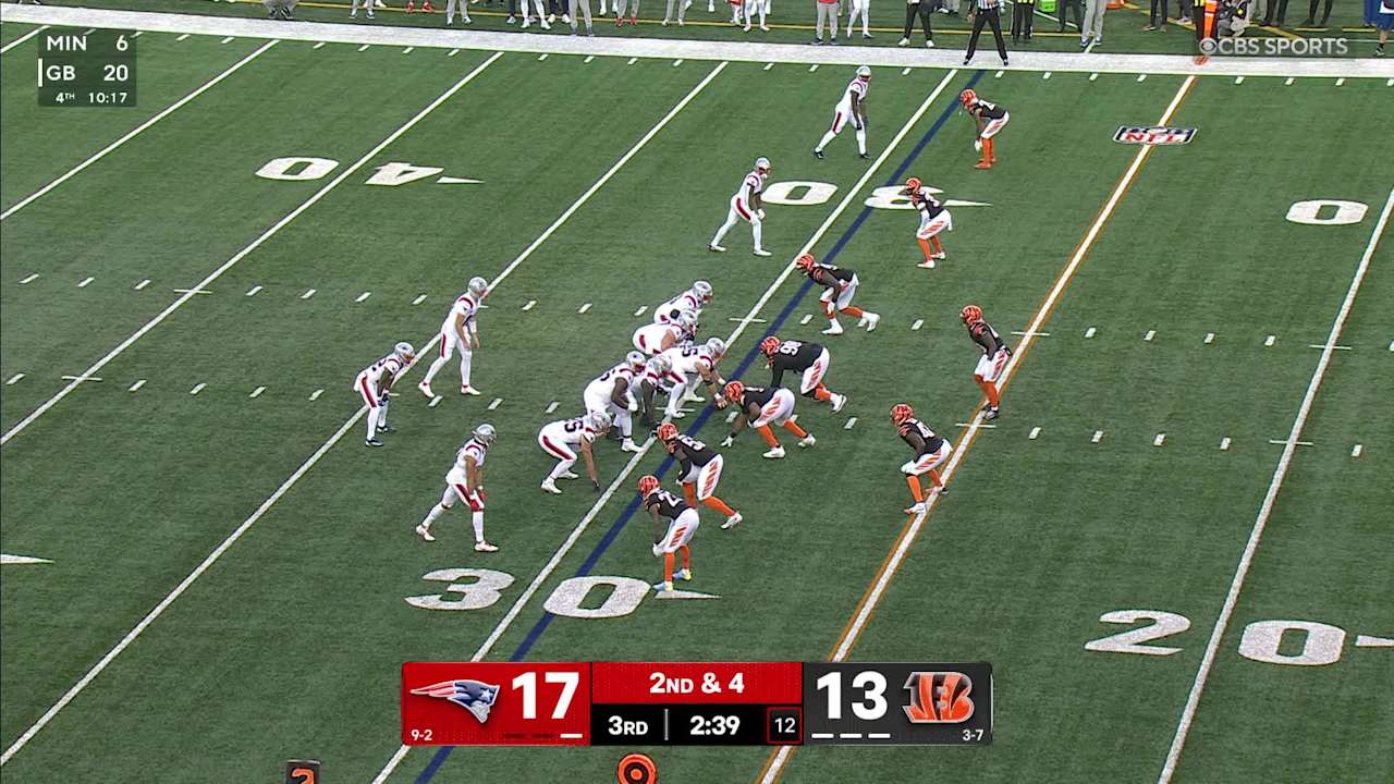 Cincinnati Bengals cornerback Jalen Davis drops New England Patriots ...