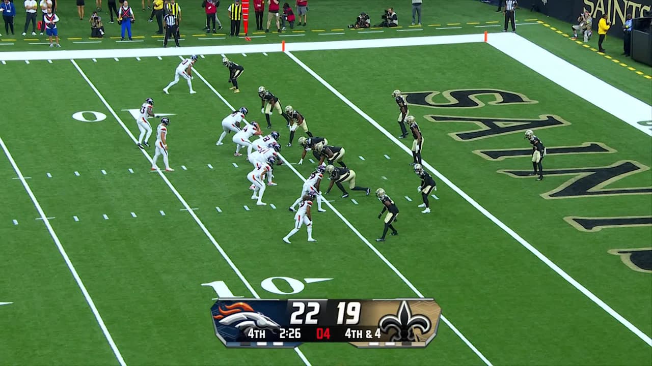 Can't-Miss Play: Denver Broncos quarterback Sam Ehlinger roams the ...