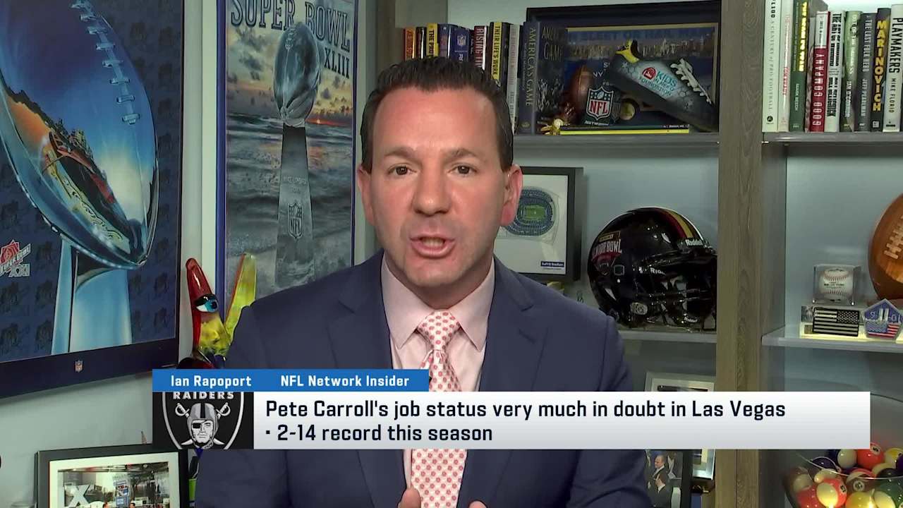 NFL Network Insider Ian Rapoport discusses Las Vegas Raiders' chances ...