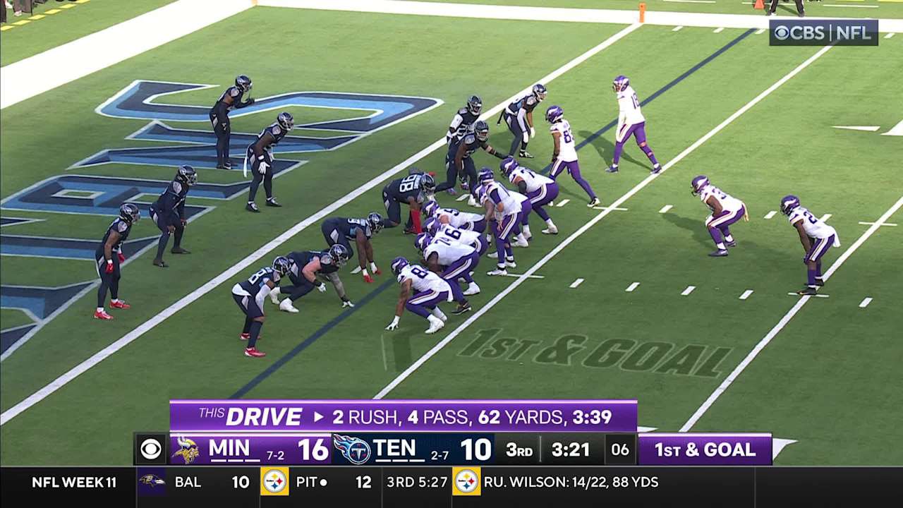 Minnesota Vikings' running back Cam Akers scores his first Vikings ...