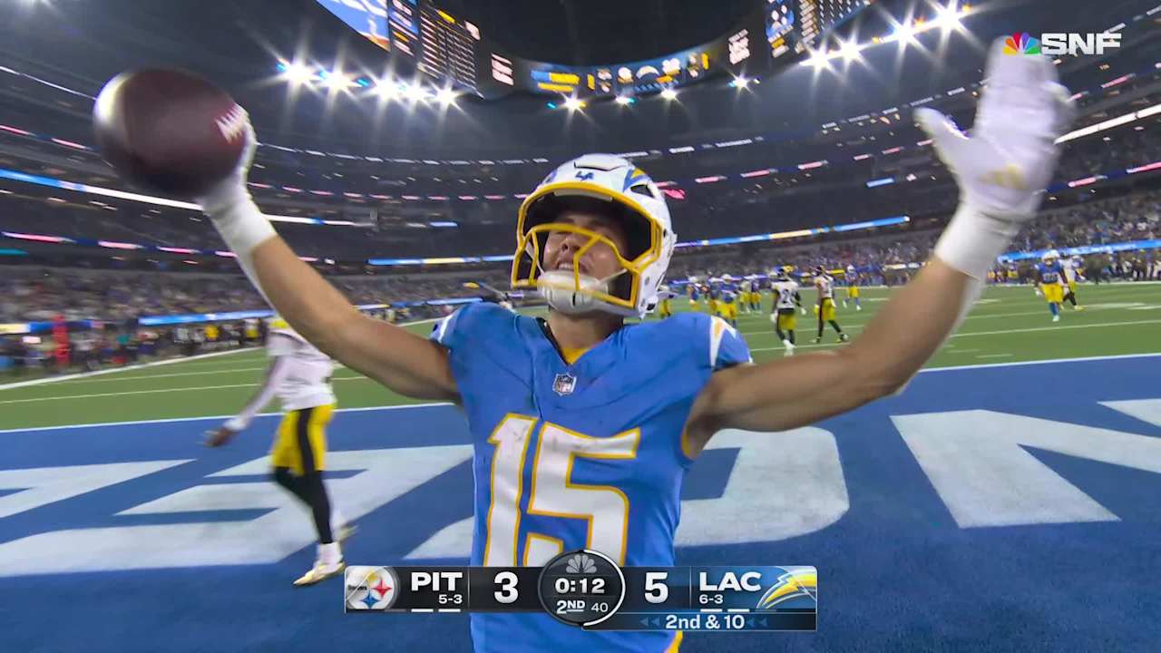 Los Angeles Chargers wide receiver Ladd McConkey's best catches from ...
