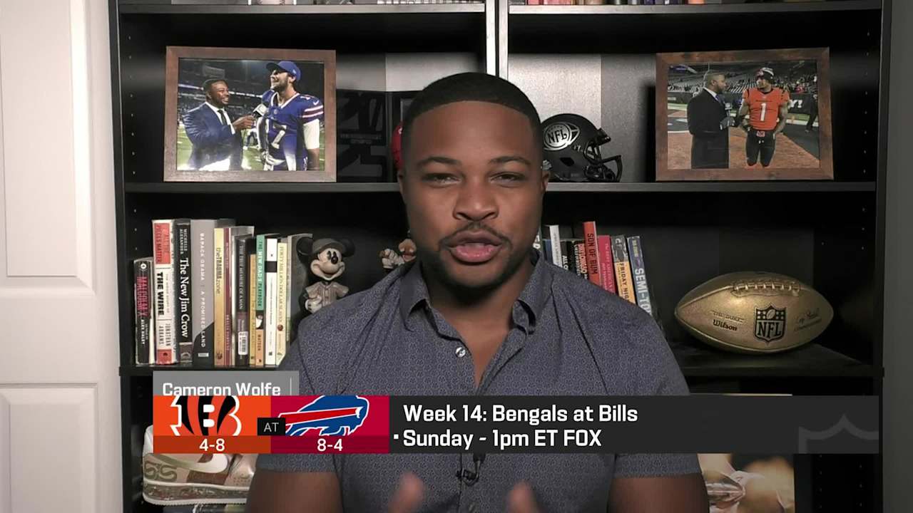 NFL reporter Cameron Wolf previews Cincinnati Bengals vs. Buffalo Bills ...