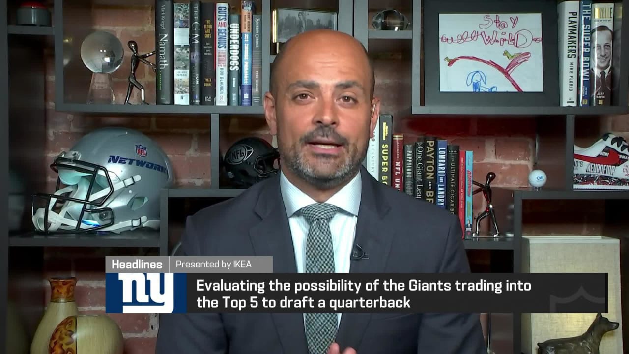 NFL Network insider Mike Garafolo: If New York Giants trade up, it'll 'only' be for North ...