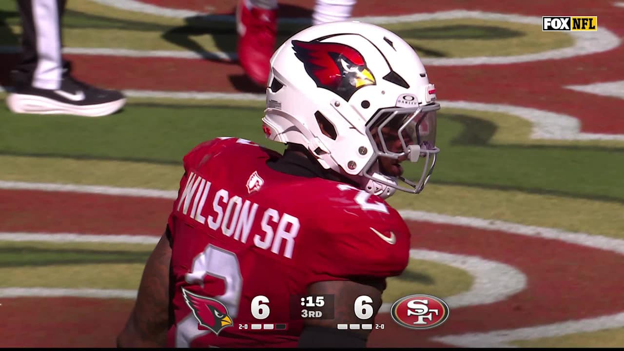 Arizona Cardinals inside linebacker Mack Wilson Sr.'s hit-stick pass ...