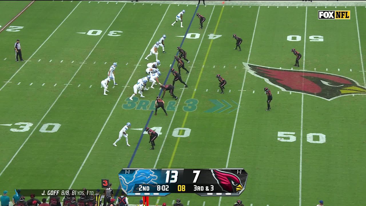 Arizona Cardinals linebacker Mack Wilson Sr. lowers the boom on Detroit ...