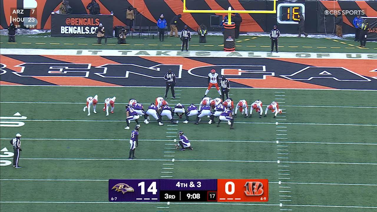 Baltimore Ravens kicker Tyler Loop's 27-yard field goal extends Ravens ...