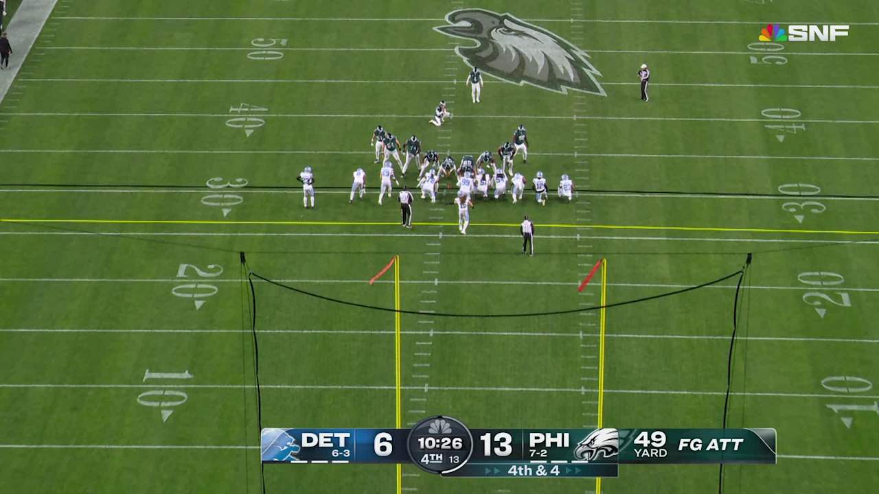 Philadelphia Eagles kicker Jake Elliot extends Eagles' lead to 16-6 ...