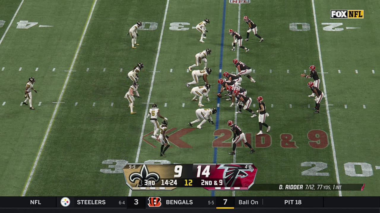 Atlanta Falcons tight end Kyle Pitts makes 11-yard catch amid New ...