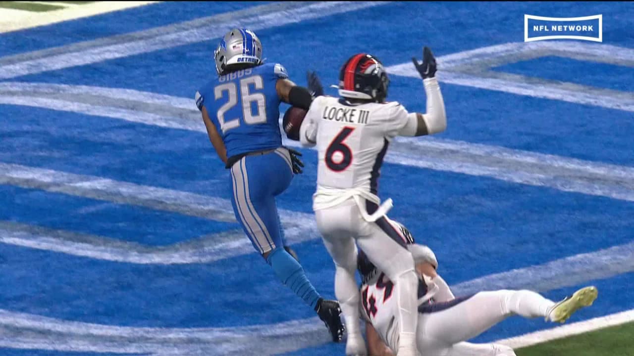 Detriot Lions quarterback Jared Goff dots effortless TD pass to running ...