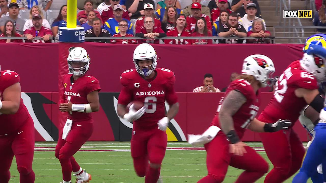 Arizona Cardinals running back James Conner's best runs from 122-yard ...